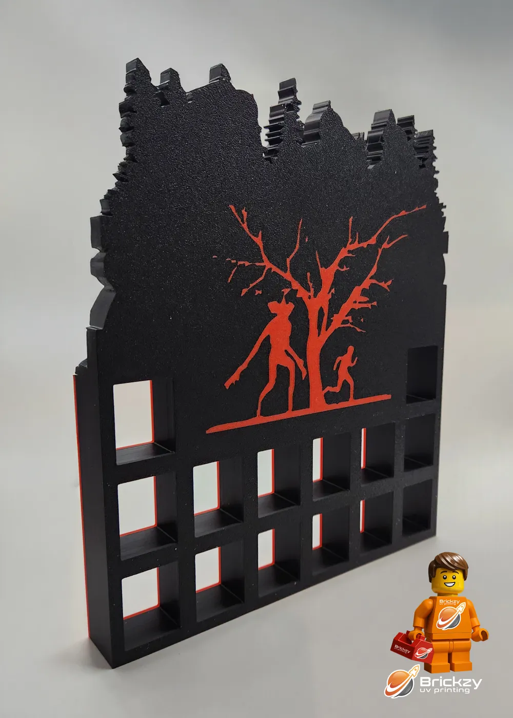 Stranger Things Bitty Pop Display by Brickzy MakerWorld: Download Free 3D Models