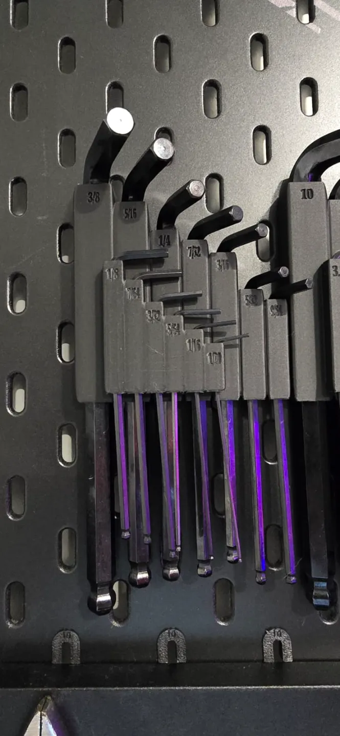 Skadis Hex Keys Holder by AL3X - MakerWorld