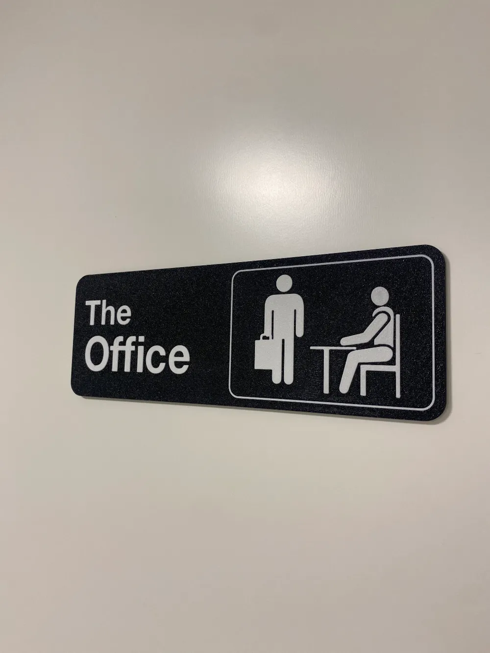 The Office Door Sign by make 3D - MakerWorld