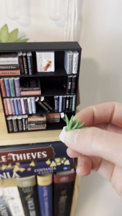 Miniature Plant – for Book Nooks & Mini Libraries - Free 3D Print Model ...