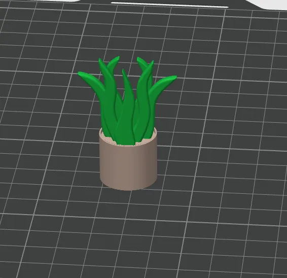 Miniature Plant – for Book Nooks & Mini Libraries - Free 3D Print Model ...