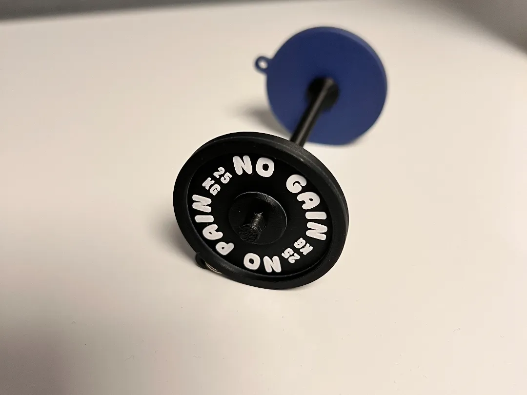 Weight plates with barbell - Free 3D Print Model - MakerWorld