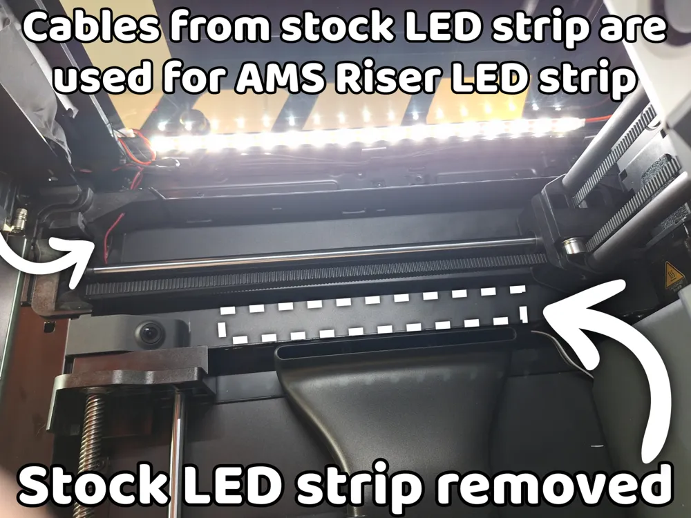 AMS riser for Bambu Lab X1/P1 Series Remixed by Creative Electronics ...