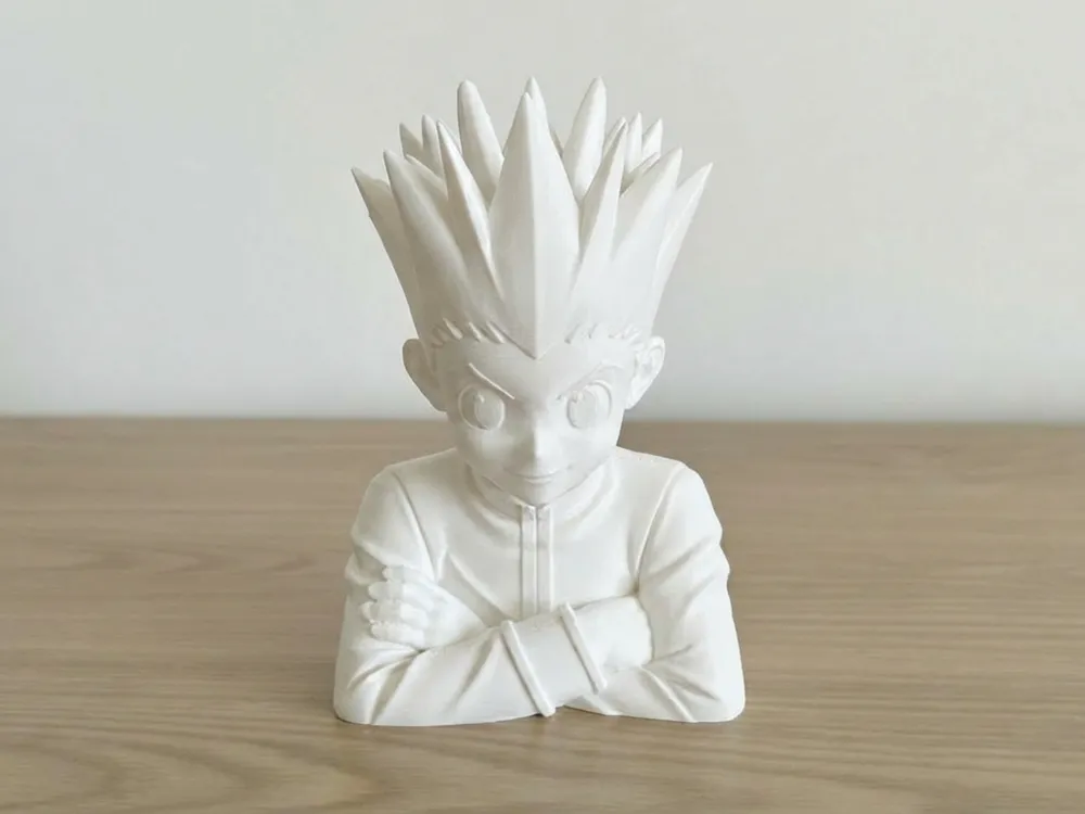 Gon Freecss Bust | Hunter x Hunter Anime Figure - Free 3D Print Model ...