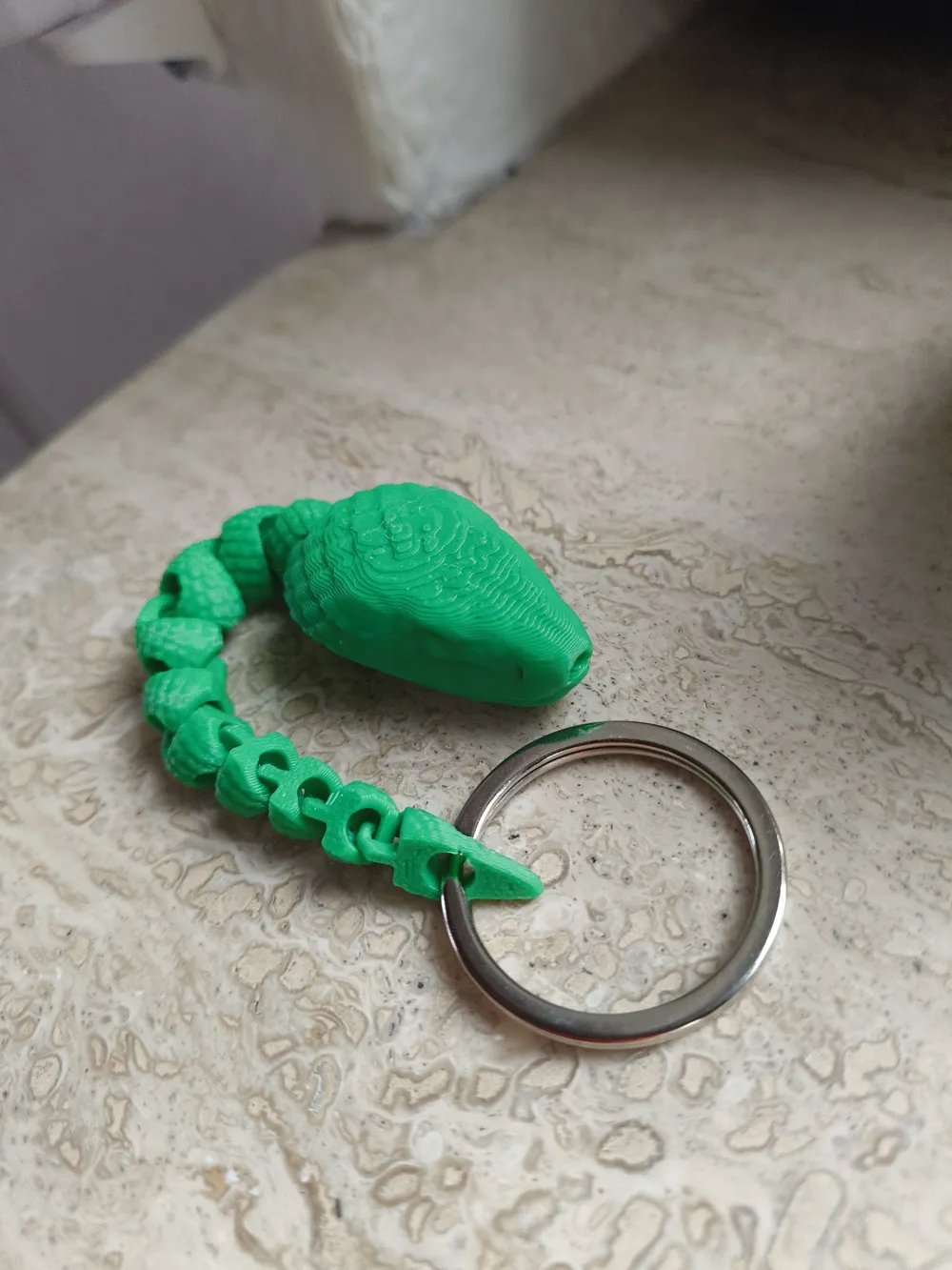 Snake Keychain Remixed by Nxt MakerWorld: Download Free 3D Models