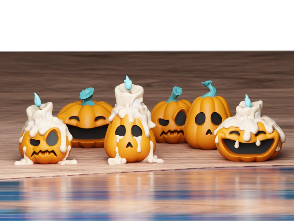 Pumpkin Concepts 2025 v6 - Free 3D Print Model - MakerWorld