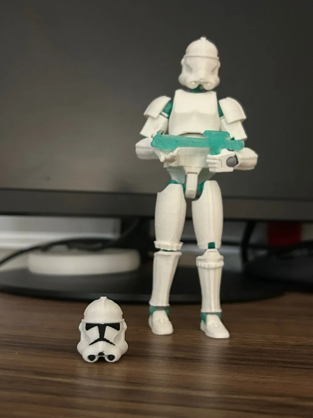 Phase 2 Clone Trooper Helmet Dummy 13 (TCTT mod) - Free 3D Print Model ...