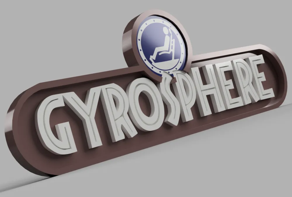 Jurassic world Gyrosphere sign by Darth Nihilus MakerWorld: Download ...