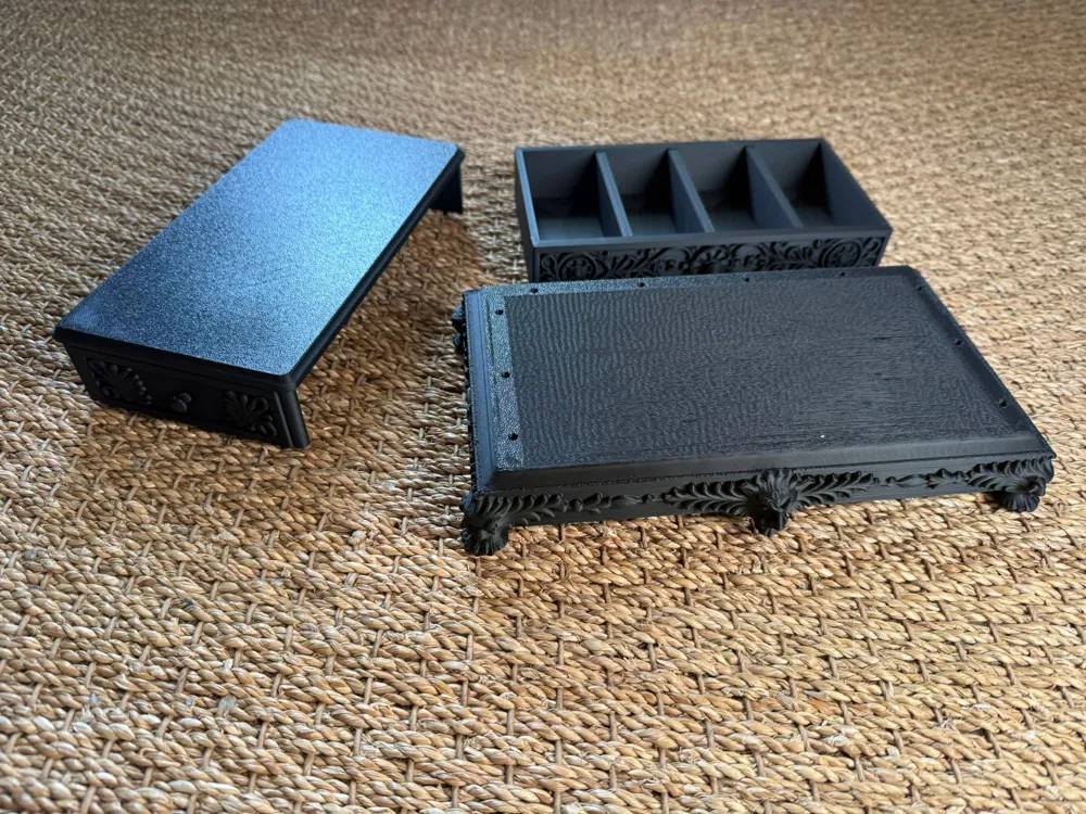 Gothic Baroque Jewelry & Storage Box - Free 3D Print Model - MakerWorld