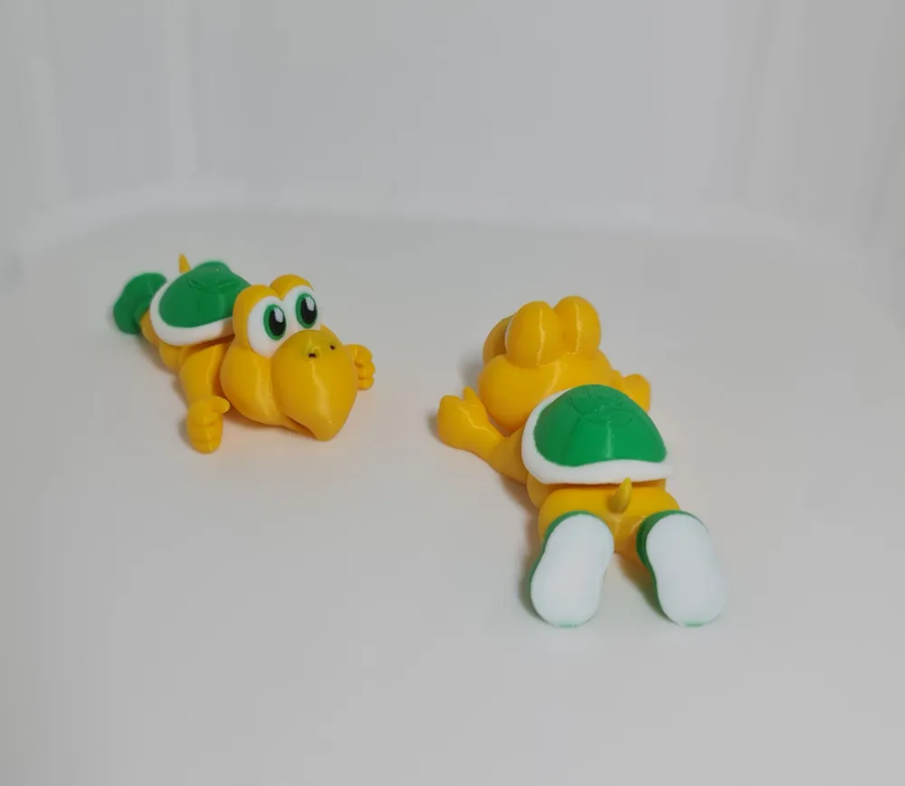 Articulated Koopa Troopa - Free 3D Print Model - MakerWorld