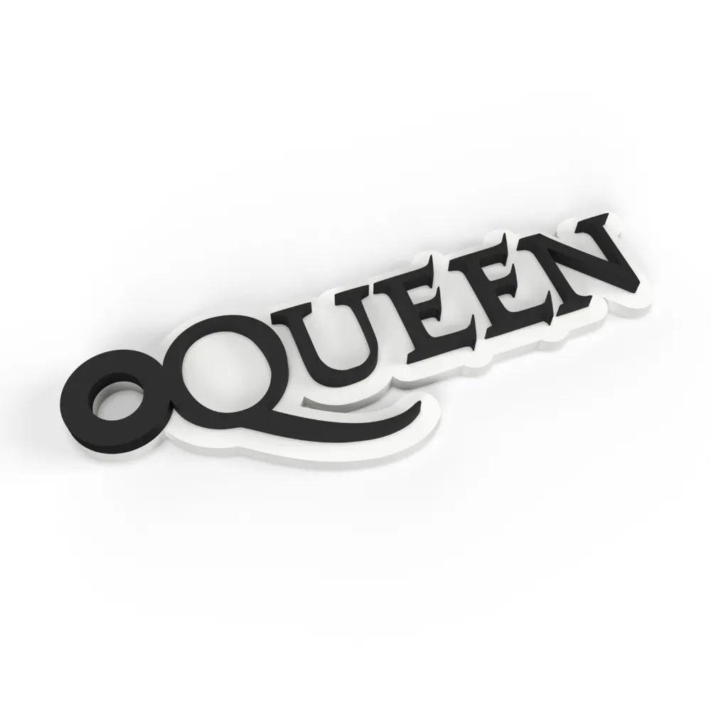 Bands Queen keychain by nicodeimos - MakerWorld
