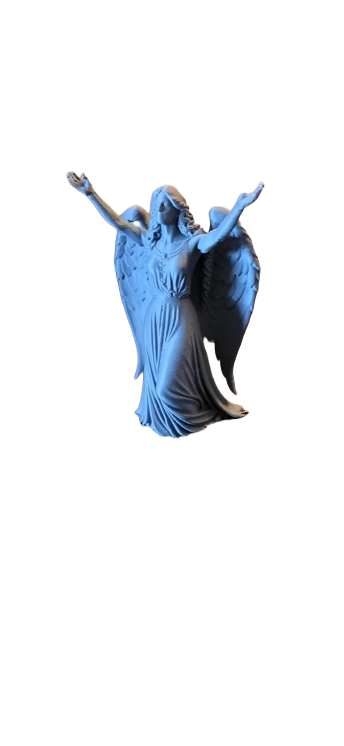 Heavenly Angel Weeping Sorrow God Our Savior - Free 3D Print Model ...