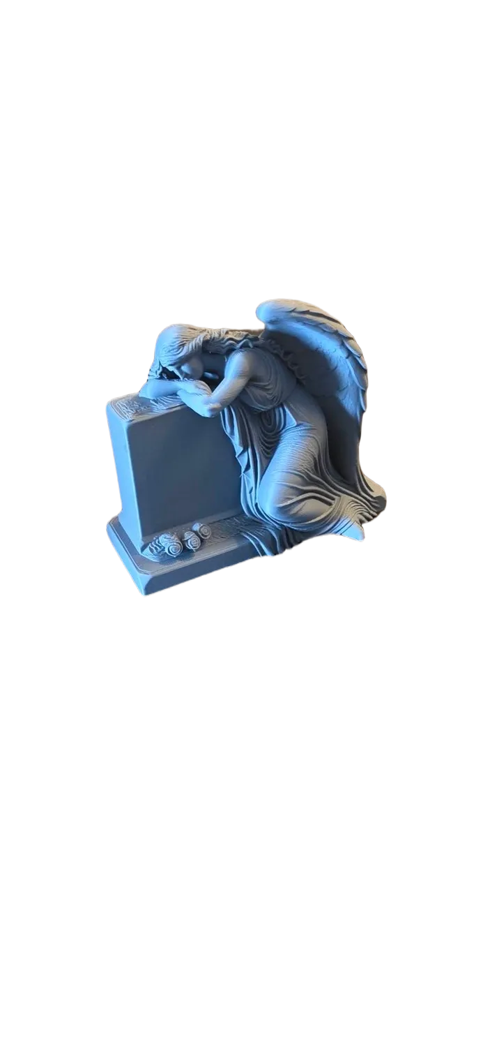 Heavenly Angel Weeping Sorrow God Our Savior - Free 3D Print Model ...