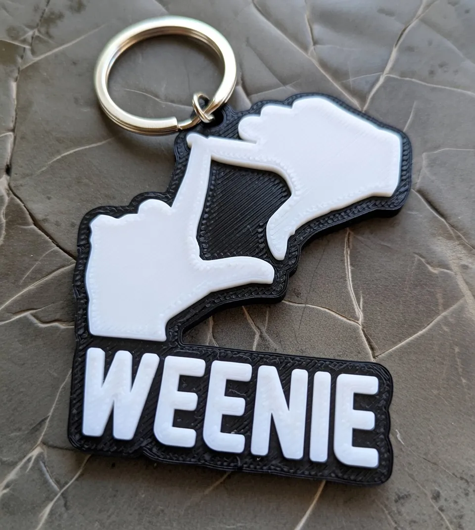 L7 Weenie - Sandlot keychain - Free 3D Print Model - MakerWorld