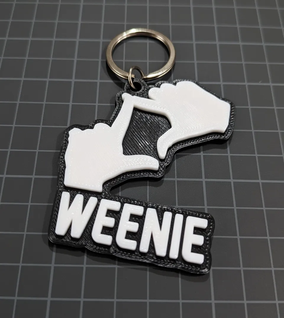 L7 Weenie - Sandlot keychain - Free 3D Print Model - MakerWorld
