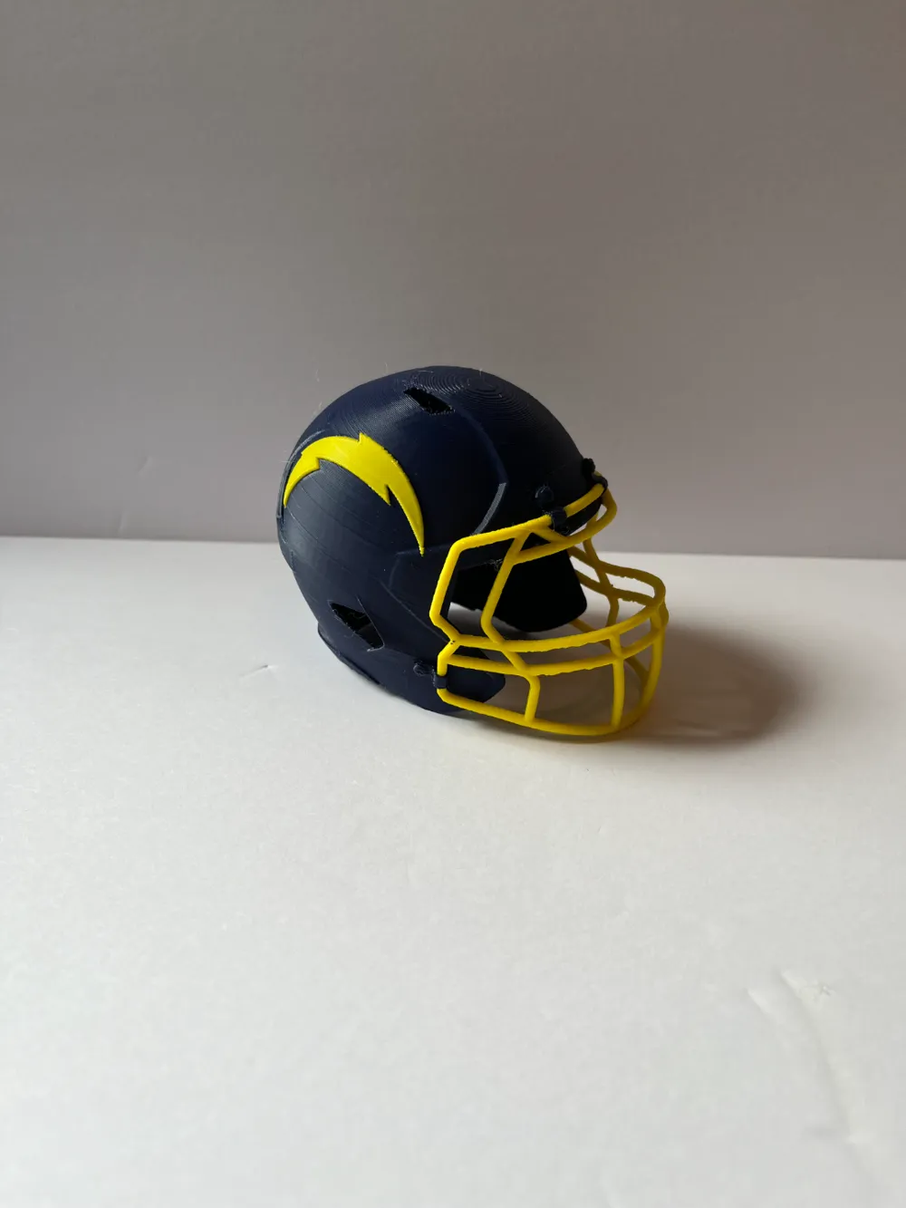 Los Angeles Chargers Football Helmet by fnapier68 - MakerWorld