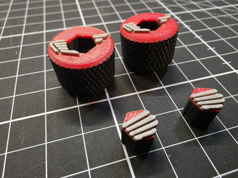 Knurled Nob for Honda NC700 or NC750 battery hatch - Free 3D Print ...