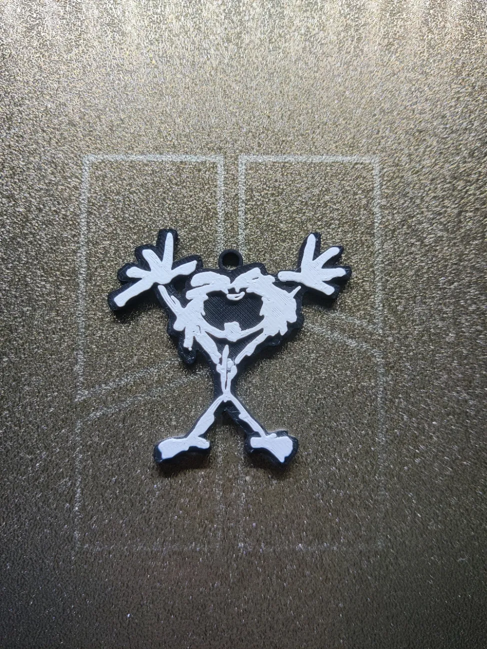 Pearl Jam logo keychain - Free 3D Print Model - MakerWorld