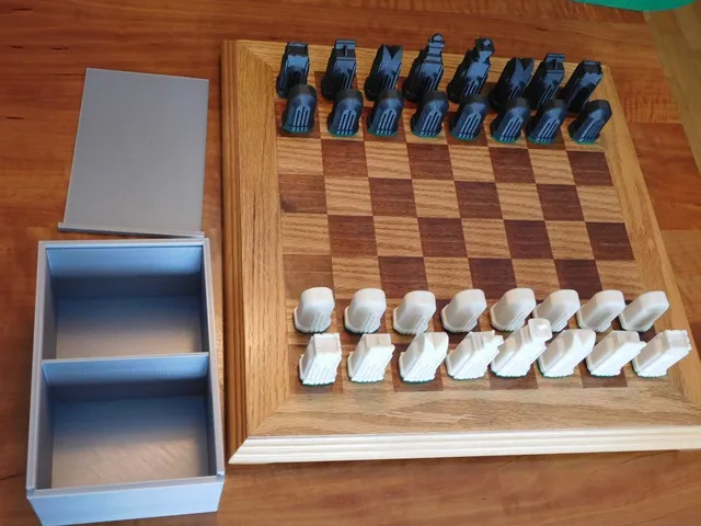 New York 1931 Art Deco Chess Set by gary.sinkowitz MakerWorld: Download ...