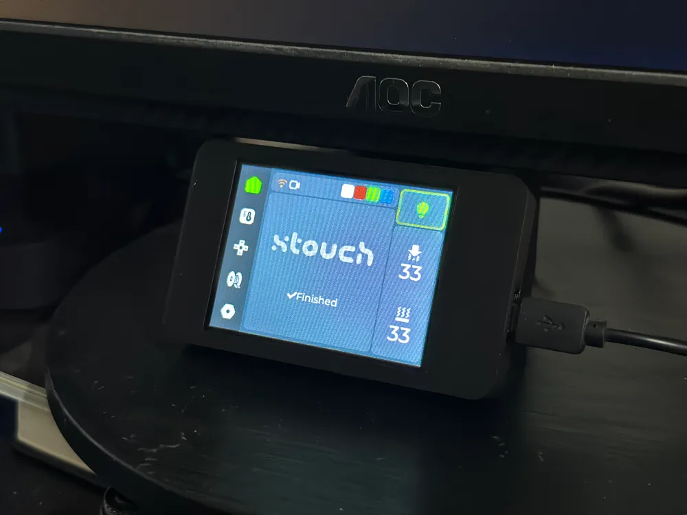 Desk stand for XTouch with ESP32 CYD JC2432W328 Remixed by OE3D ...