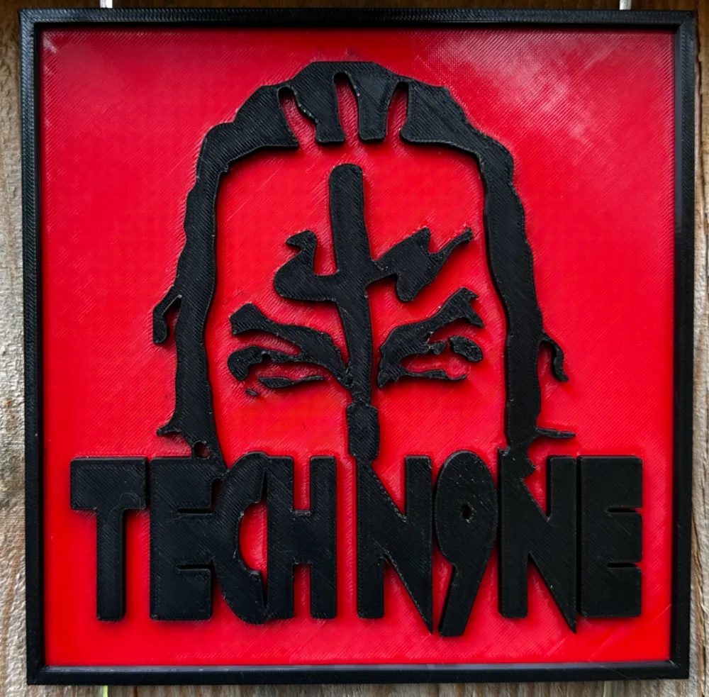 Tech N9NE Wall Art by dross93ranger - MakerWorld