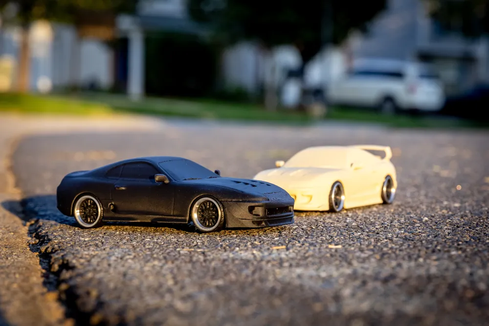 Toyota Supra Turbo Model Car Set - With Mods! by ShapeShift 3D ...
