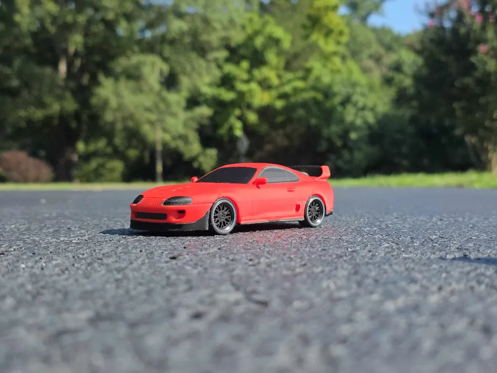 Toyota Supra Turbo Model Car Set - With Mods! by ShapeShift 3D ...