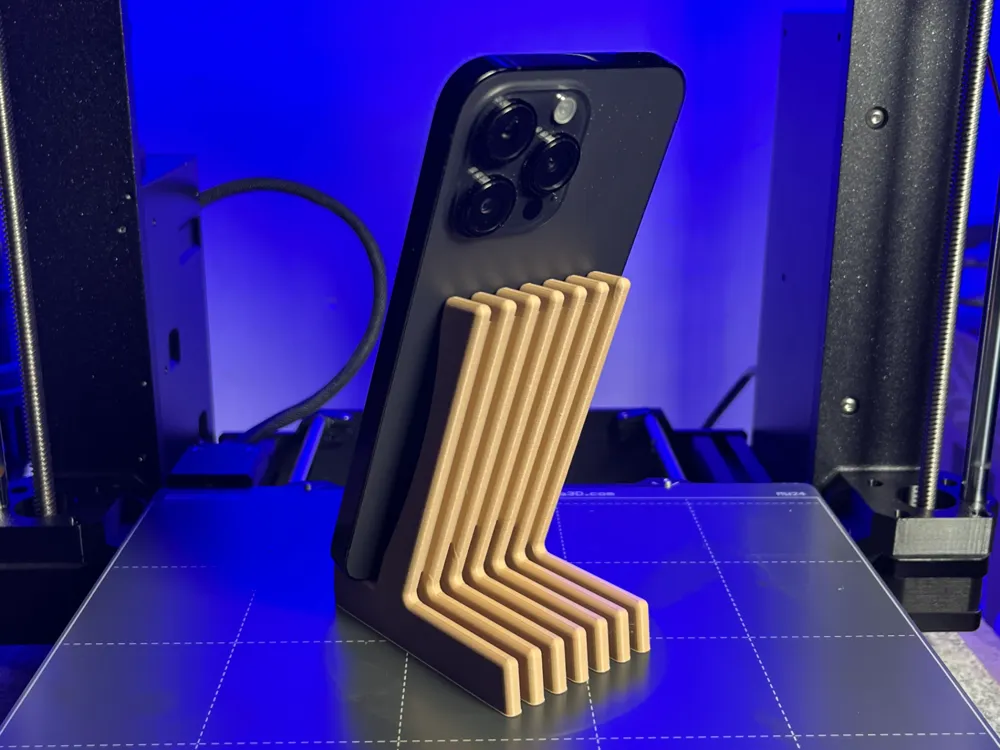 Phone Stand - Free 3D Print Model - MakerWorld