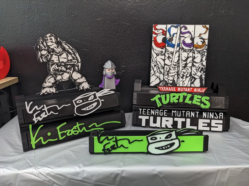 TMNT Slab Stand Fits graded comics and Magazines by standitupstore ...