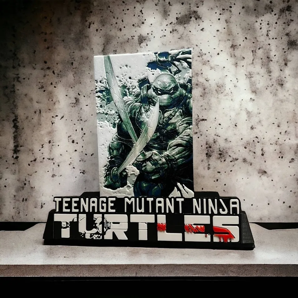 TMNT Slab Stand Fits graded comics and Magazines by standitupstore ...