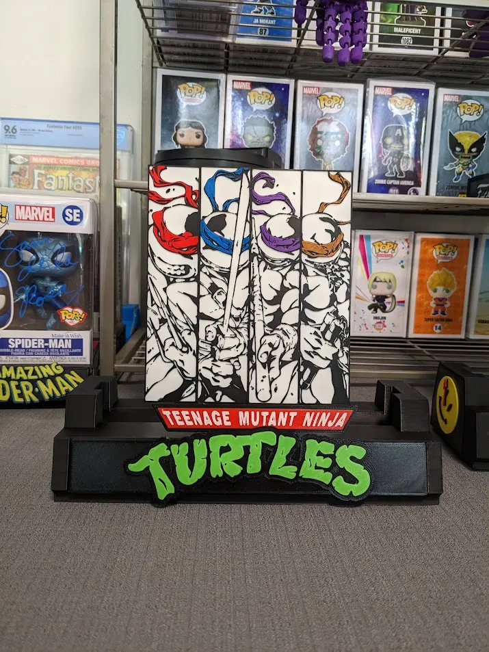 TMNT Slab Stand Fits graded comics and Magazines by ...