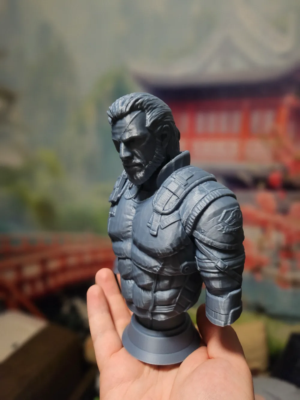 Venom Snake Bust from MGSV The Phantom Pain by MetalMao MakerWorld ...