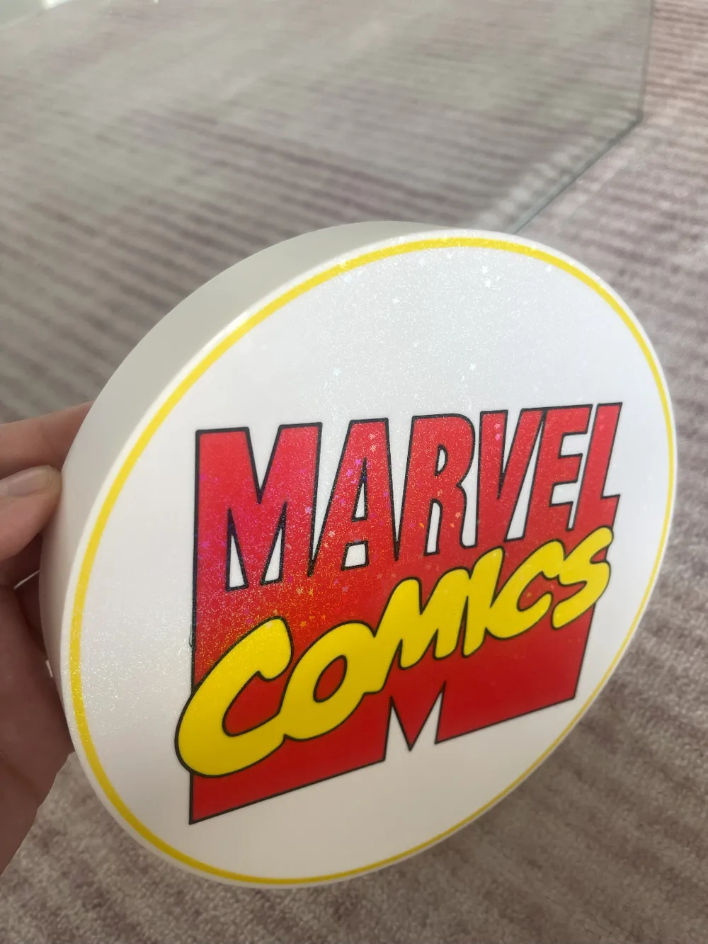 90s Marvel Logo Lightbox by Matt Bova - MakerWorld