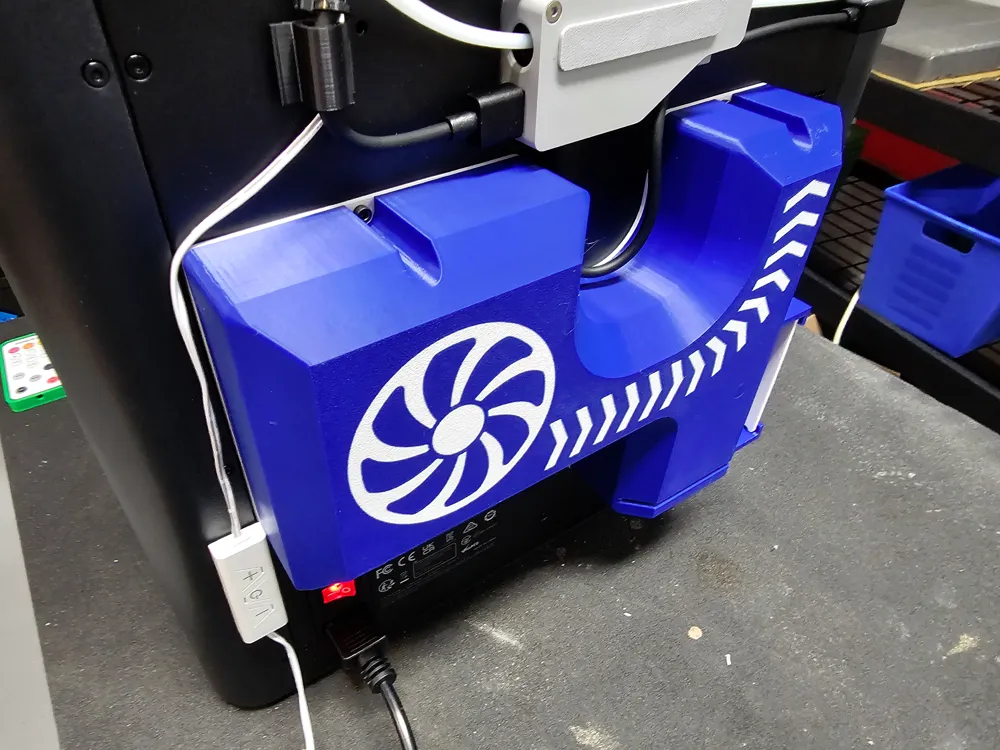 P1S X1C Hot Air Recirculator by Eightbit MakerWorld: Download Free 3D ...