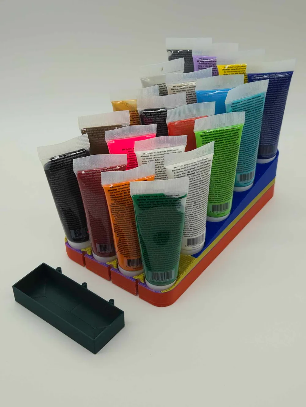 Paint Tube Stand – Organize and/or Display paint by MakerShed ...