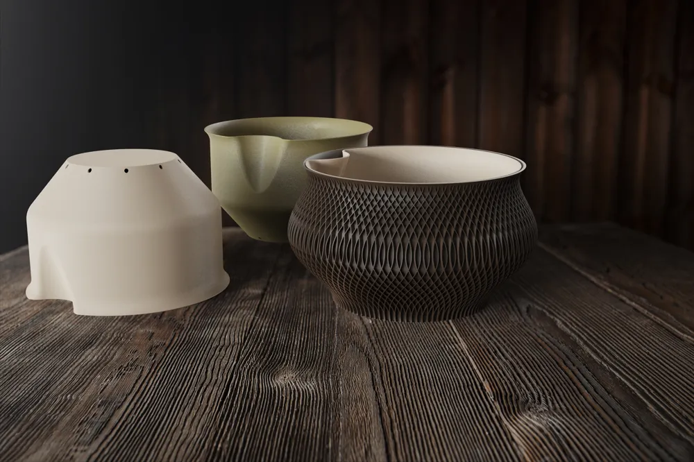 Modern Woven-Texture Plant Pot - Free 3D Print Model - MakerWorld