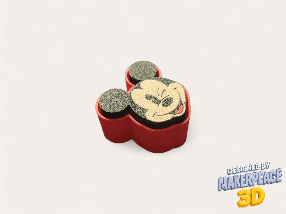 Mickey Mouse & Friends - Fidget Clickers by MakerPeace 3D MakerWorld ...