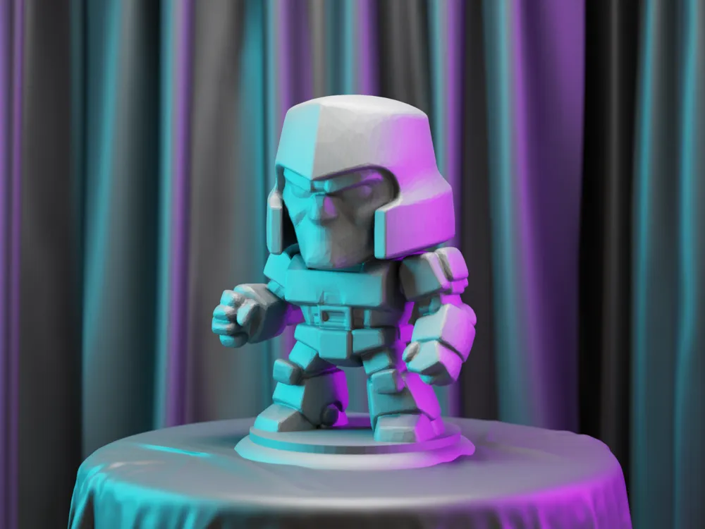 Megatron From Transformers Chibi Figure by darkovy MakerWorld: Download ...