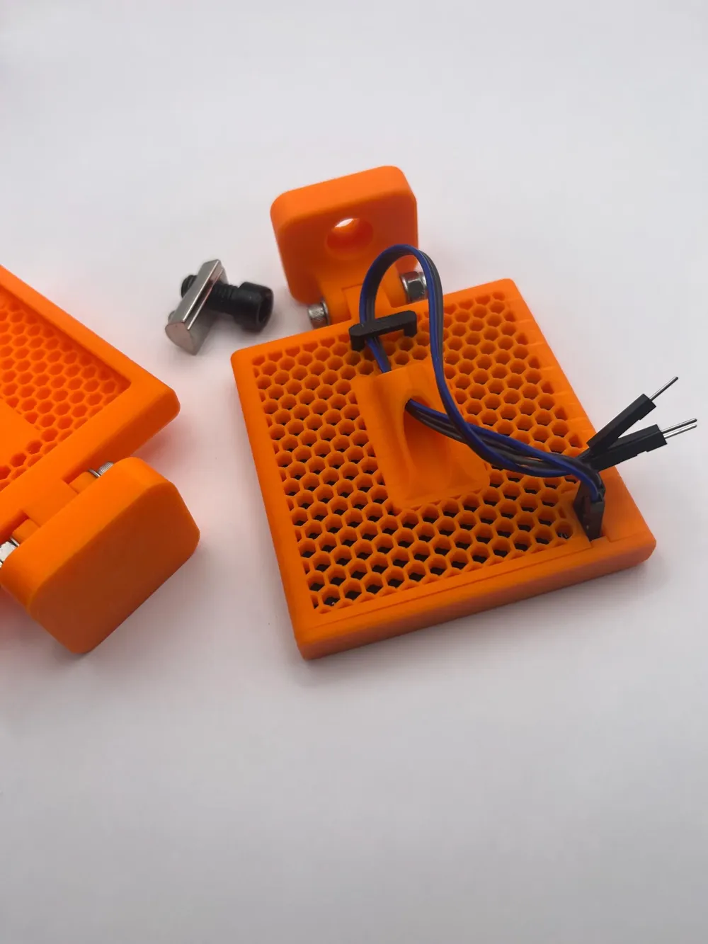 LED DOT MATRIX MOUNT-SIMRACING - Free 3D Print Model - MakerWorld
