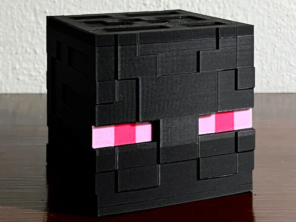 Minecraft Enderman Box & Lantern V2 - Free 3D Print Model - MakerWorld