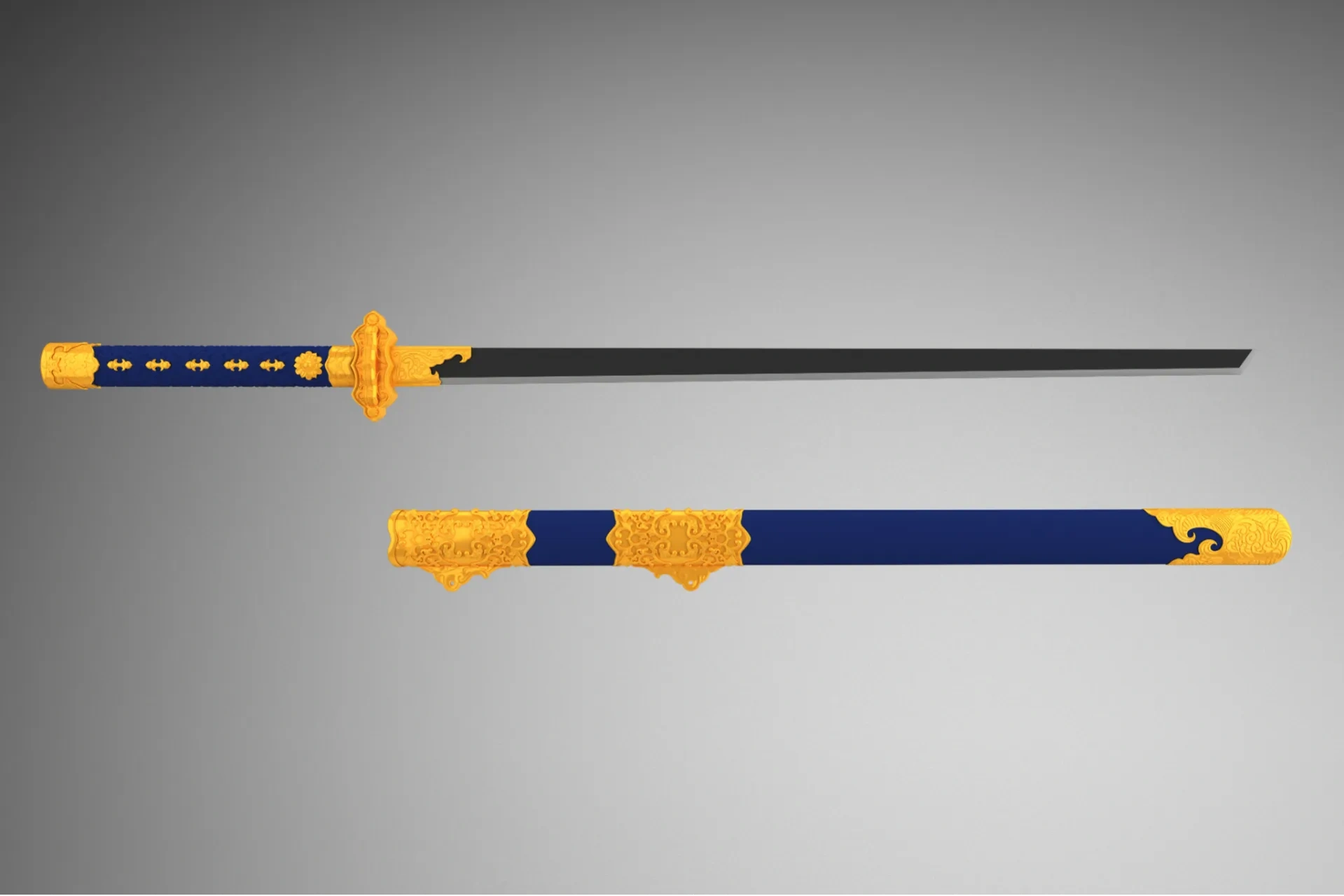 Tang Sword by 为也创客 MakerWorld: Download Free 3D Models