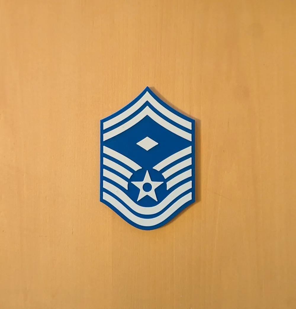 Air Force First Sergeant E7, E8 & E9 Ranks by jwharris79 - MakerWorld