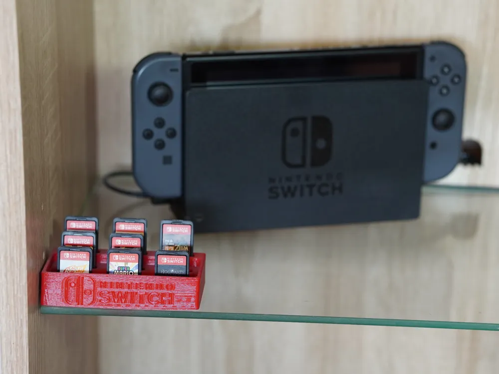 Nintendo Switch Cartridge Stand by techam - MakerWorld