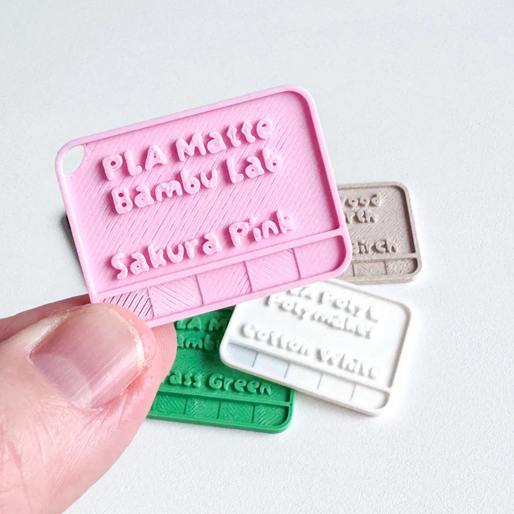 Support de tuiles d'échantillons coulissant pour nuanciers de filament ...