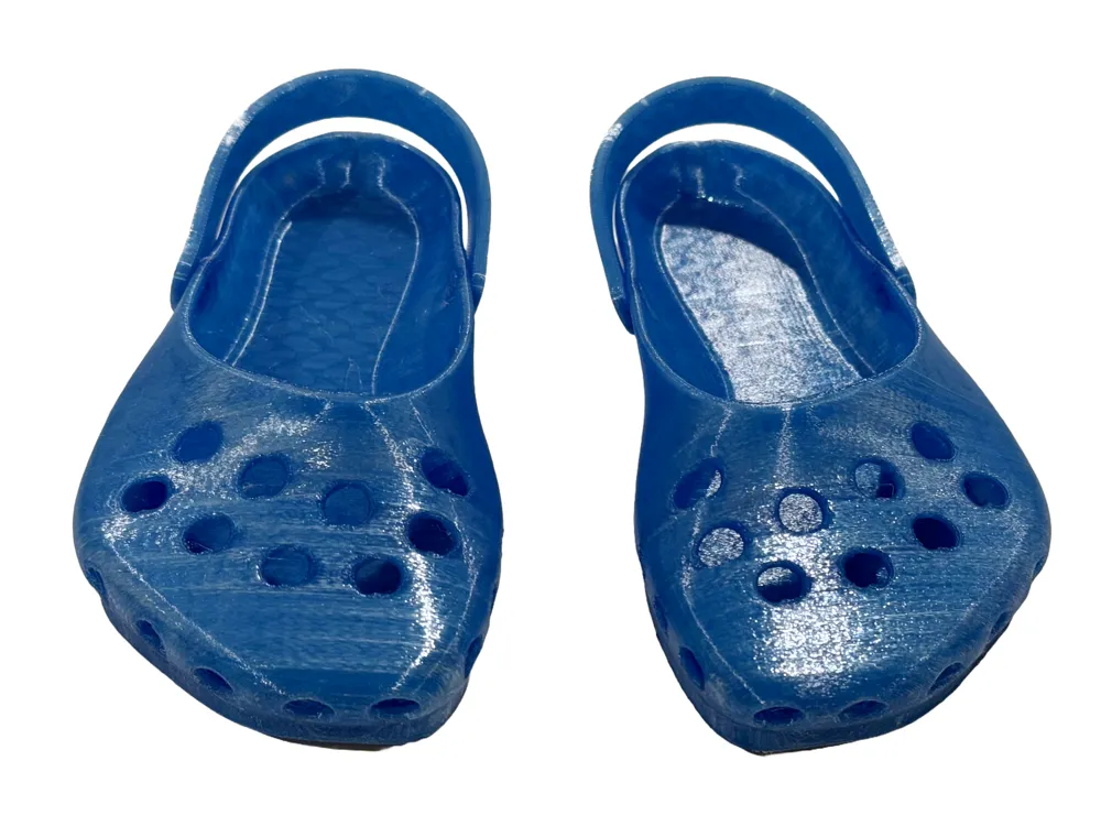 Kid Crocs-Style Shoes | Sizes 9–13 | One Plate TPU - Free 3D Print ...