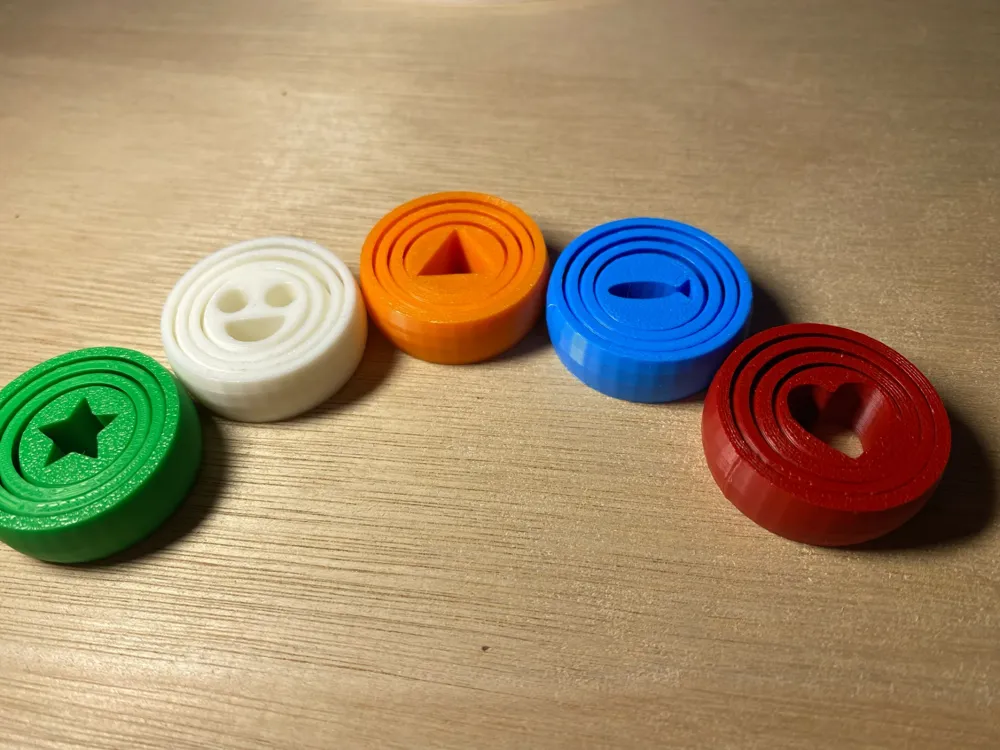 Fish Gyro Fidget by Ronootje - MakerWorld