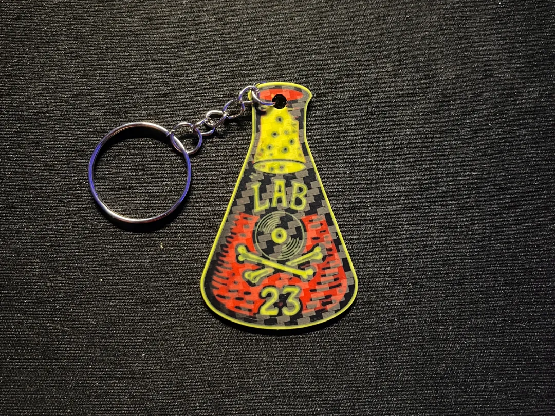 porte-clés lab23 - Modèle d'Impression 3D Gratuit - MakerWorld