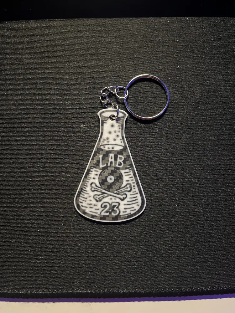porte-clés lab23 - Modèle d'Impression 3D Gratuit - MakerWorld