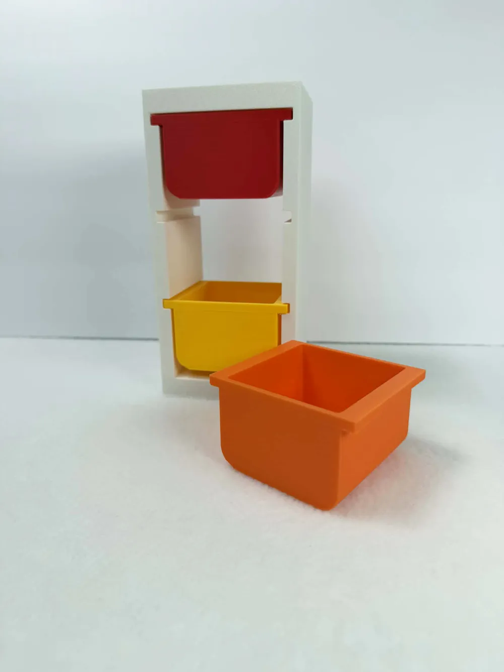 Mini Ikea Trofast (Book Nook) - Free 3D Print Model - MakerWorld