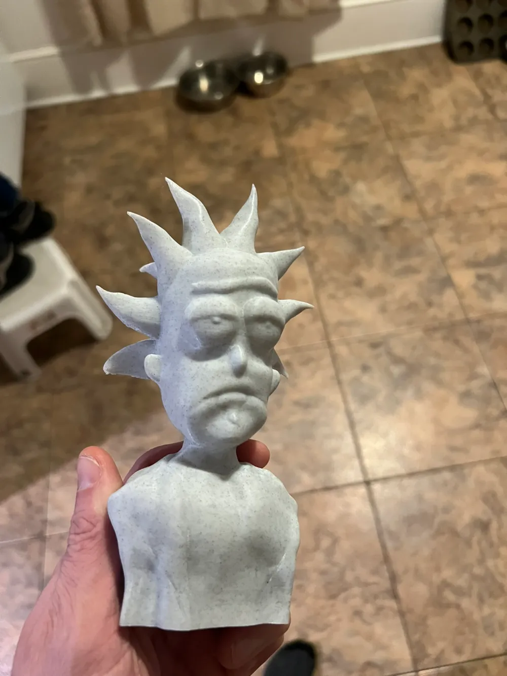 Rick Sanchez Bust by TheChef - MakerWorld